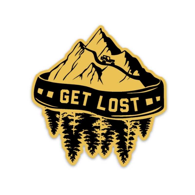 Get Lost Overland Sticker – GET LOST
